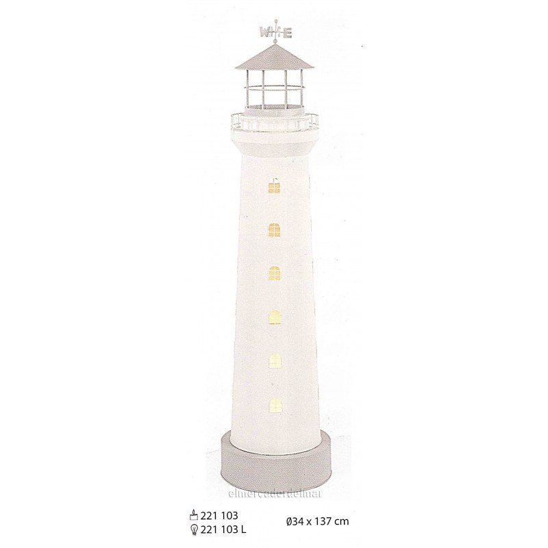 Faros marítimos para decoración marinera y náutica